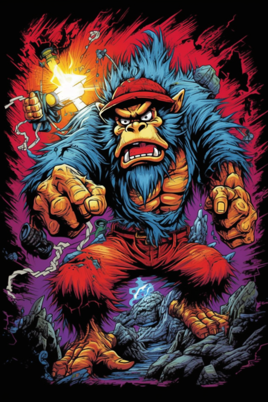 Art Gallery – Caged Ape Fight Club