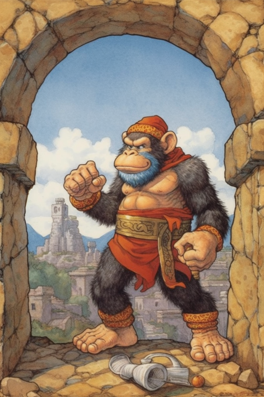 Art Gallery – Caged Ape Fight Club